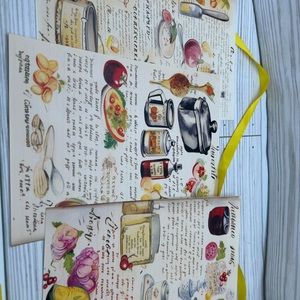 Handmade | Office | Junk Journal Pages Paper Vintage Cooking ...